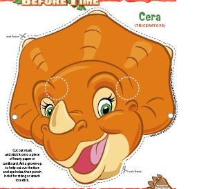 Rengarenk Dinazor maskesi resimleri | Melek Kadınlar Kulübü